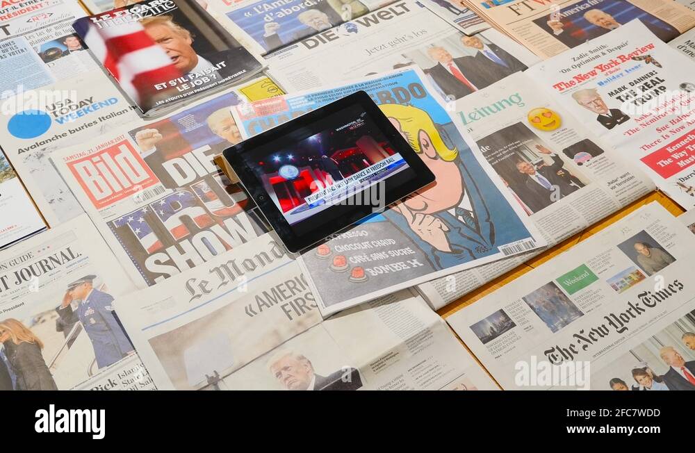 International first front page Stock Videos & Footage - HD and 4K Video ...