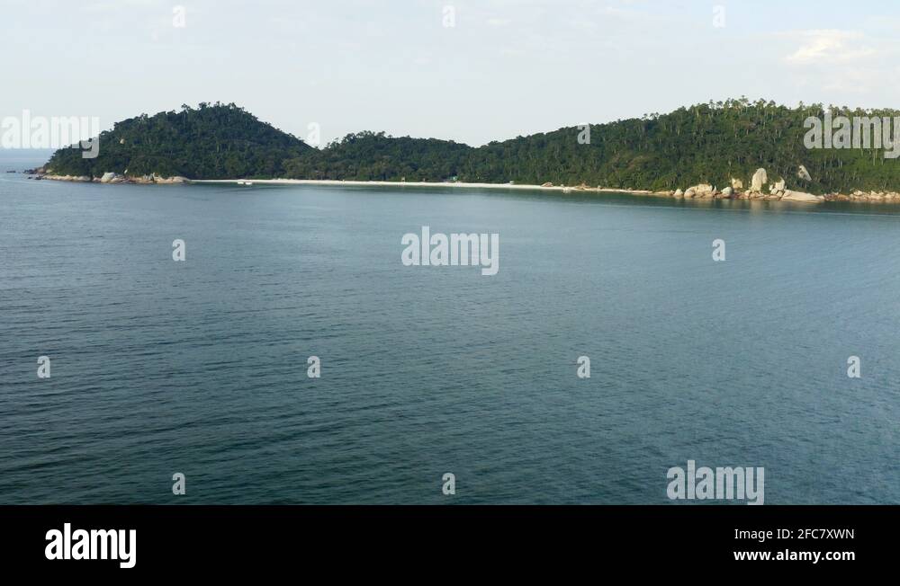 One of the most beautiful beaches in Brazil, Campeche Island Stock ...