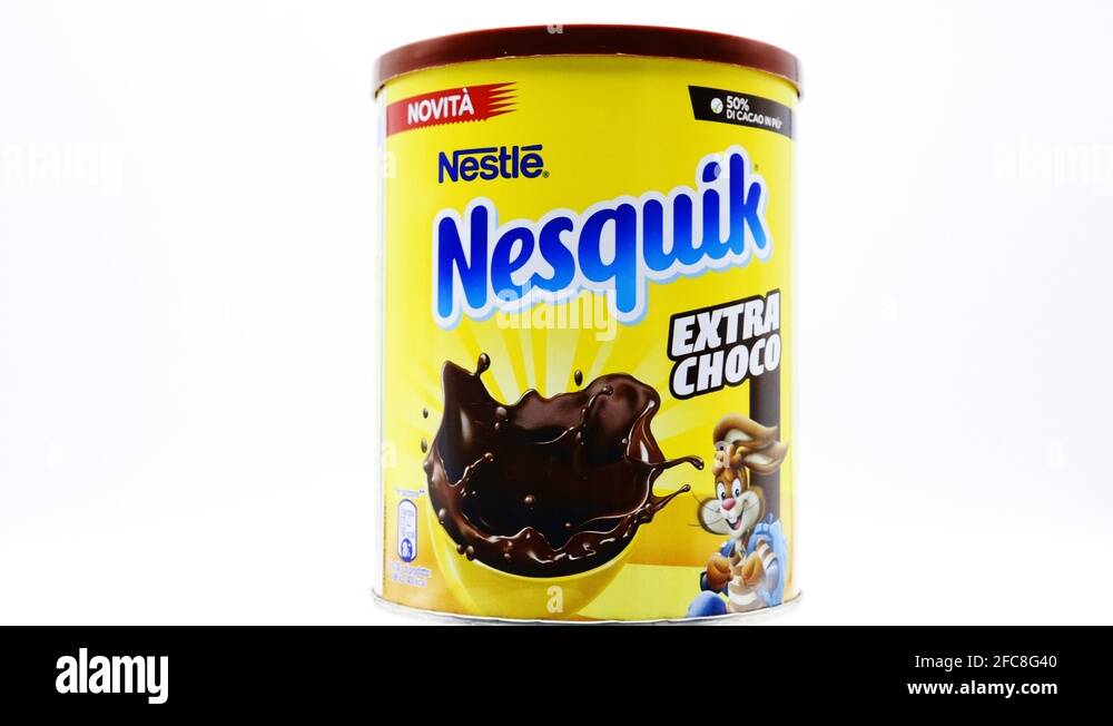 NESQUIK Extra Choco Powder. Nesquik is a brand of products made by ...