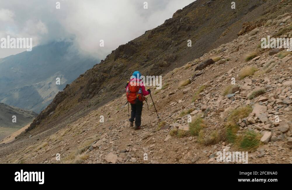 Hiking in the atlas mountains Stock Videos & Footage - HD and 4K Video ...