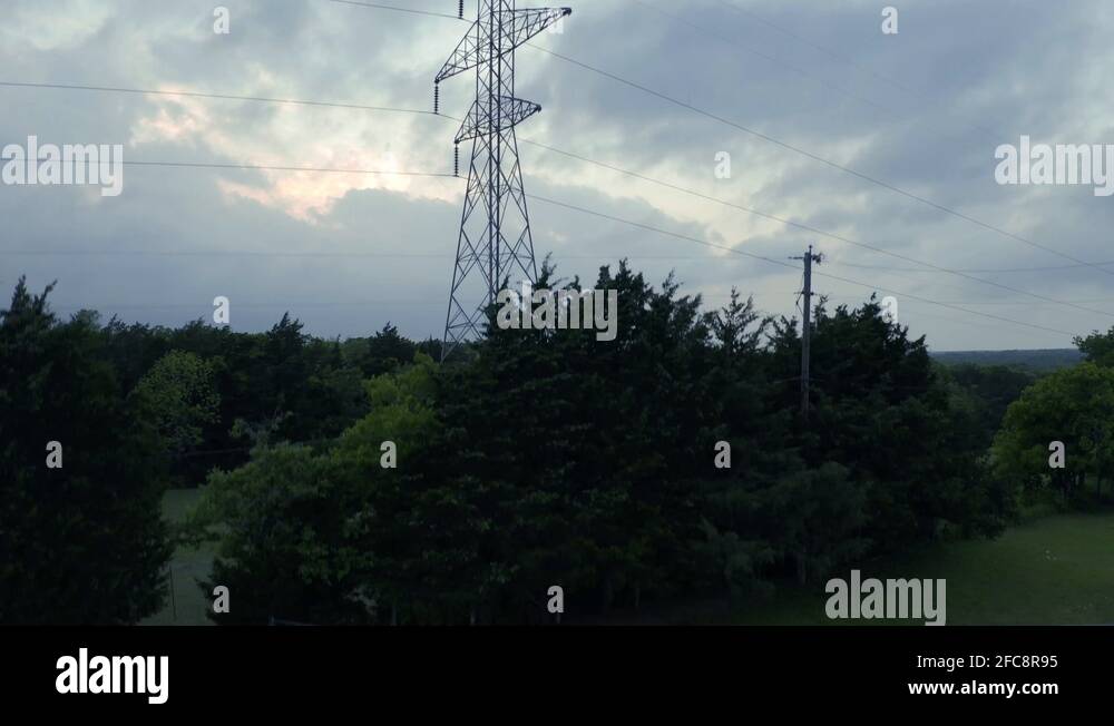 Overhead electric power line Stock Videos & Footage - HD and 4K Video ...