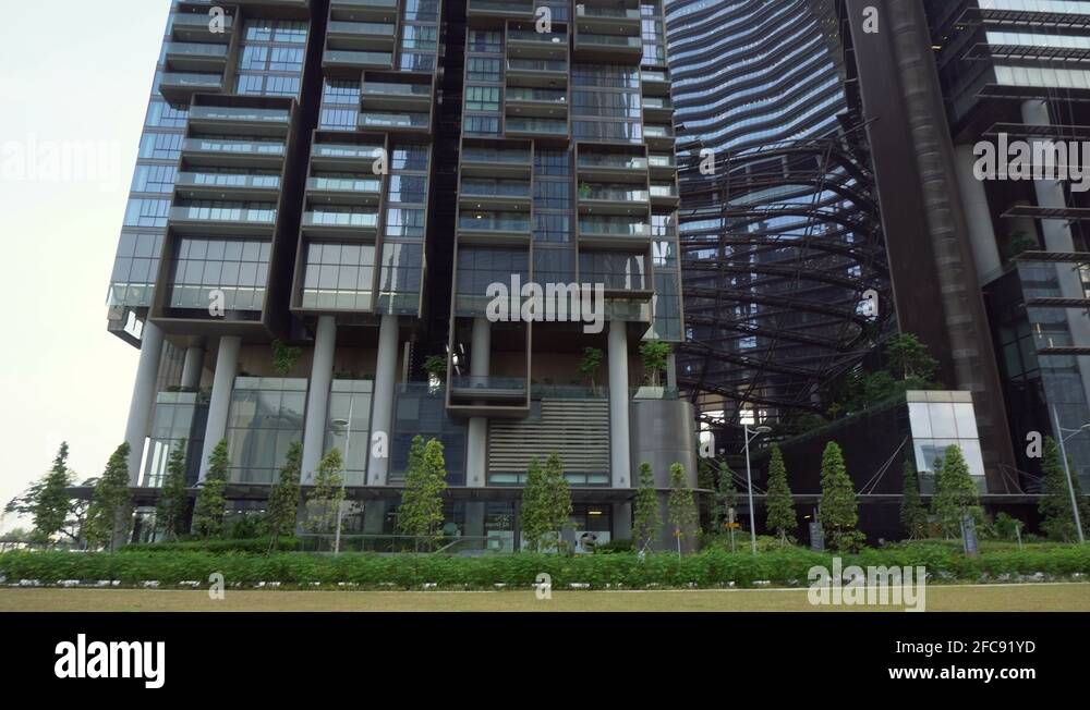 Singapore skyscraper architecture Stock Videos & Footage - HD and 4K ...
