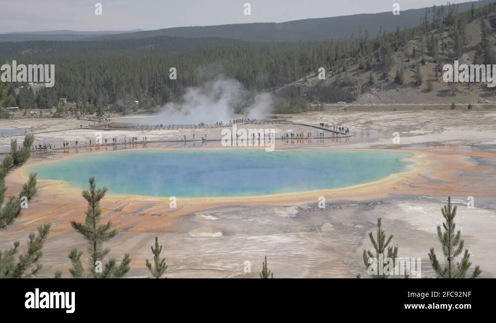 Yellowstone thermal pools Stock Videos & Footage - HD and 4K Video ...