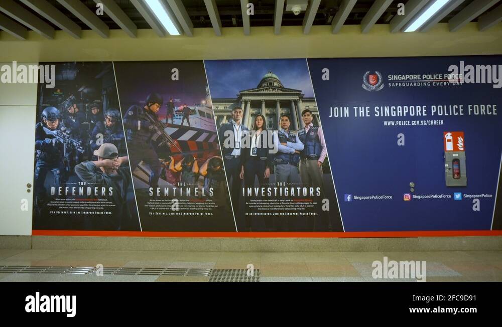 Questionable Singapore Police Recruitment Posters Pointing Rifle at ...