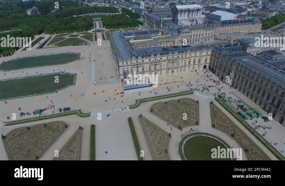 Chateau de versailles aerial Stock Videos & Footage - HD and 4K Video ...