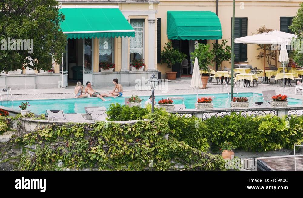 Italy hotel como swimming pool Stock Videos & Footage - HD and 4K Video ...