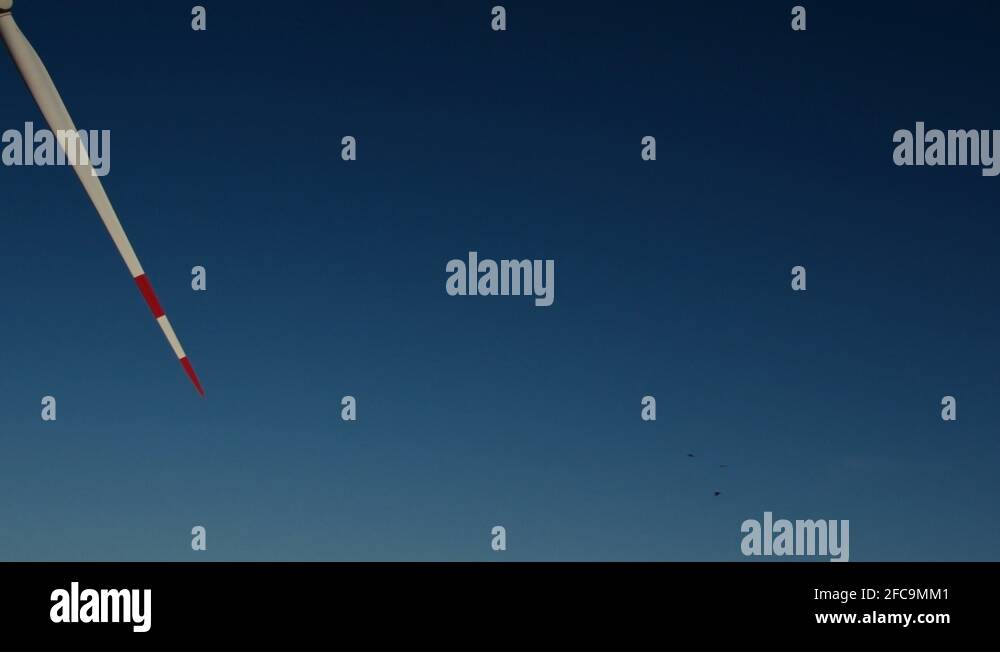 Blue sky and wind turbine Stock Videos & Footage - HD and 4K Video ...