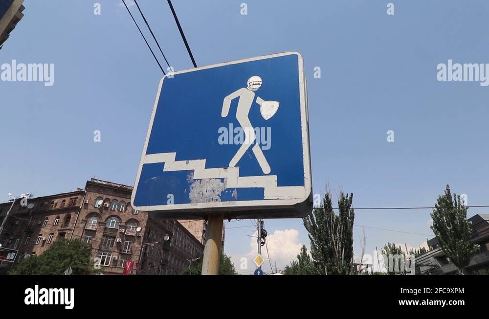 Graffiti warning sign view Stock Videos & Footage - HD and 4K Video ...