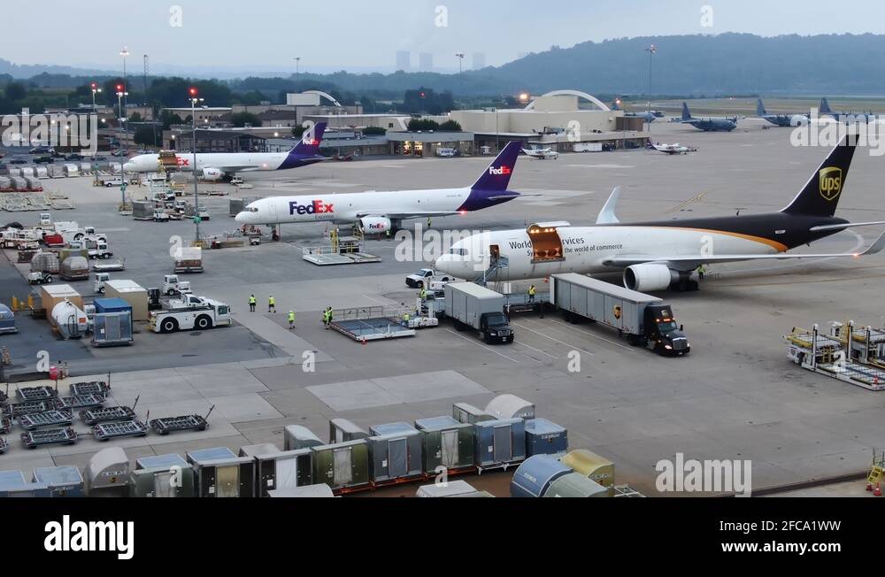 Cargo airplane heavy transport airport Stock Videos & Footage - HD and ...