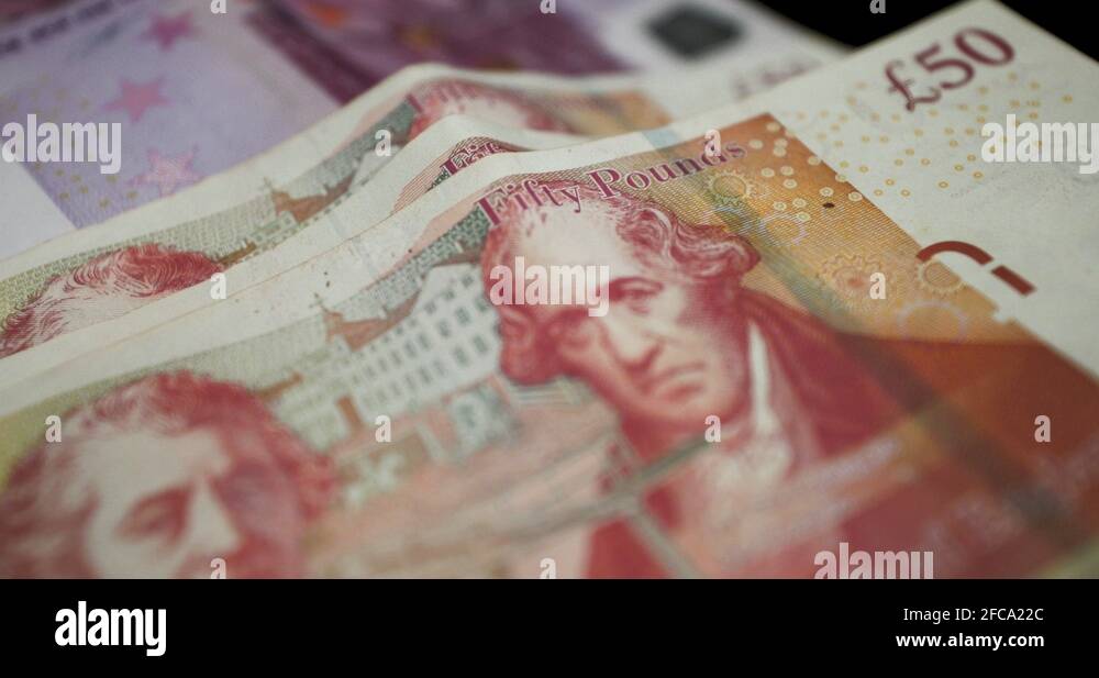 Stack of cash pounds notes Stock Videos & Footage - HD and 4K Video ...