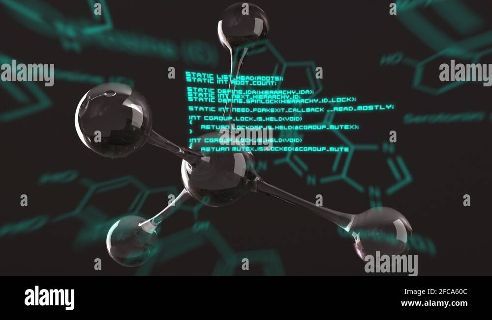 Chemical compound background Stock Videos & Footage - HD and 4K Video ...