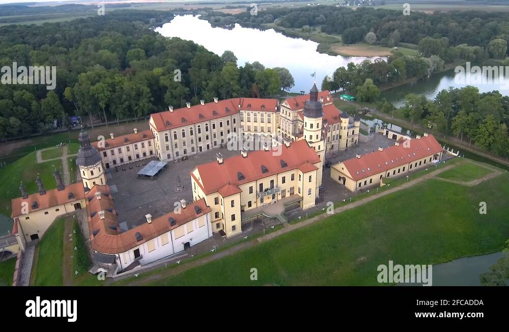 The castle surrounded by a moat Stock Videos & Footage - HD and 4K ...
