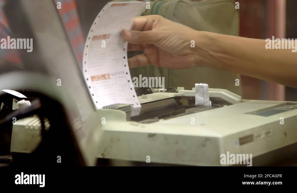 Old printer Stock Videos & Footage - HD and 4K Video Clips - Alamy