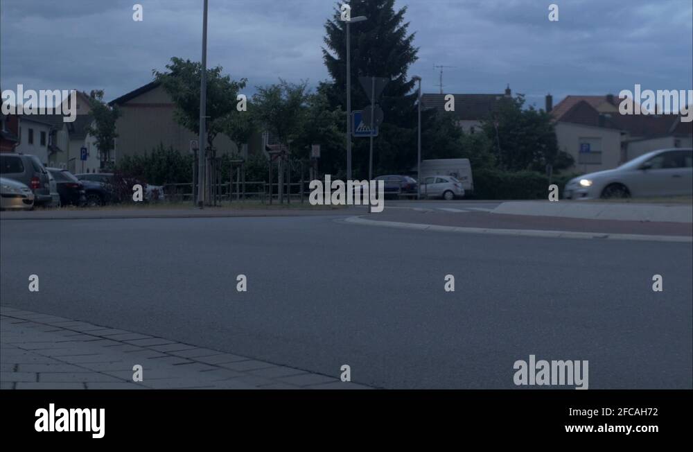 Car driving round roundabout Stock Videos & Footage - HD and 4K Video ...