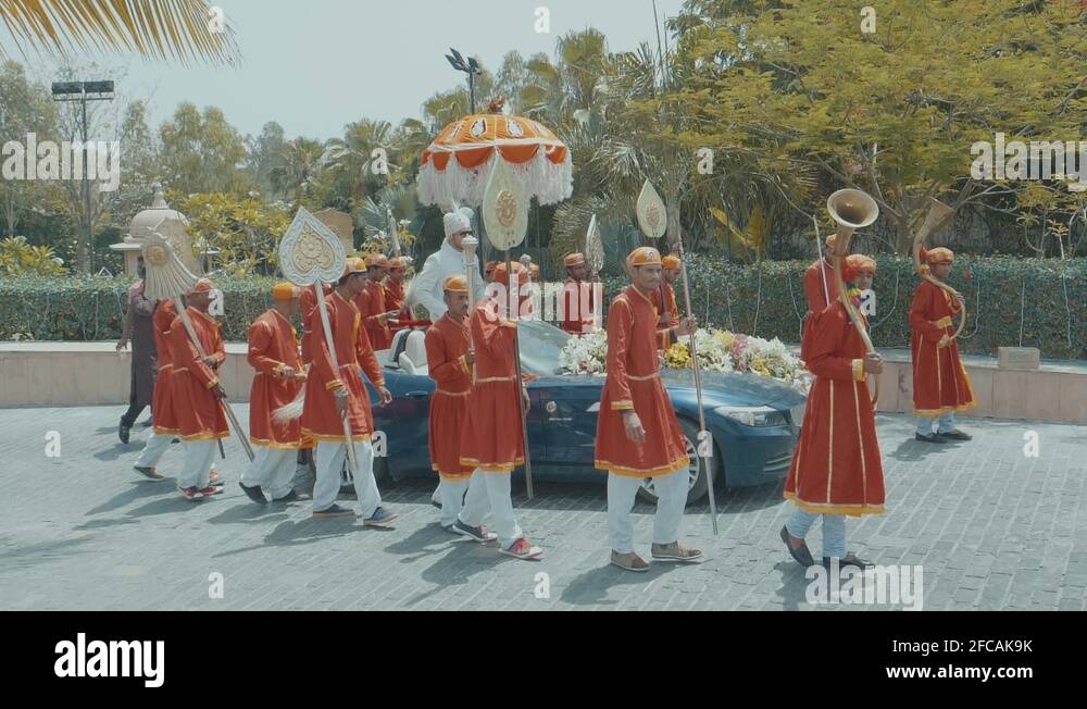 Indian wedding procession Stock Videos & Footage - HD and 4K Video ...