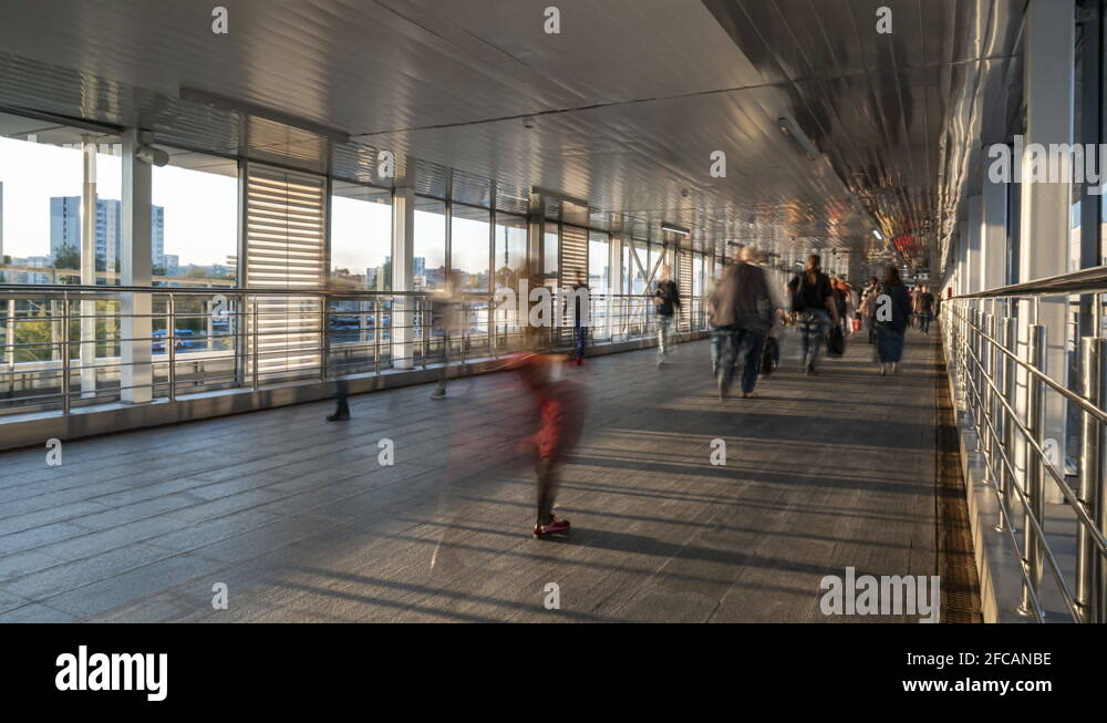 Indoor pedestrian bridge Stock Videos & Footage - HD and 4K Video Clips ...
