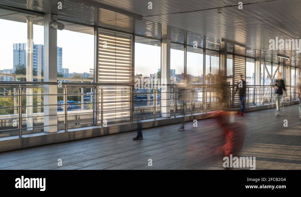 Indoor pedestrian bridge Stock Videos & Footage - HD and 4K Video Clips ...