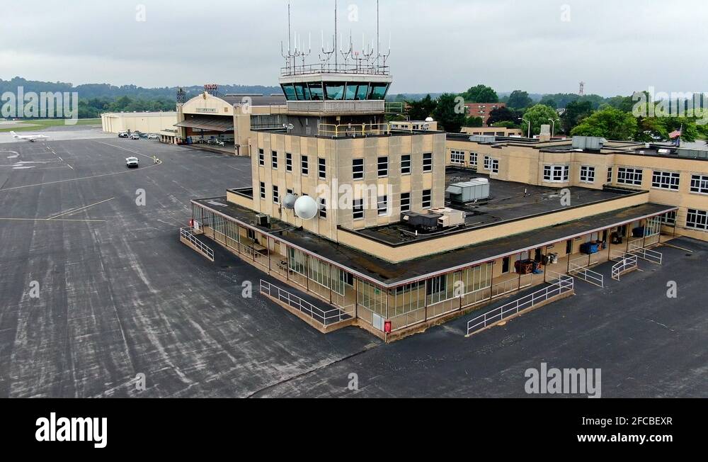 Airport air traffic control tower building Stock Videos & Footage - HD ...