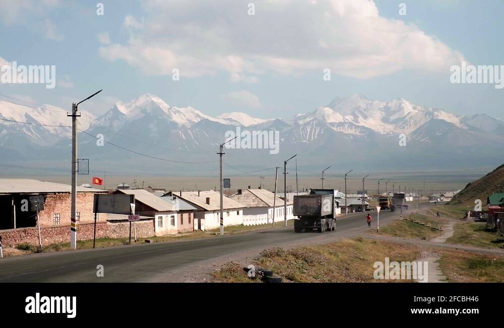 Driving through some of the most stunning roads in Kyrgyzstan. Silk ...