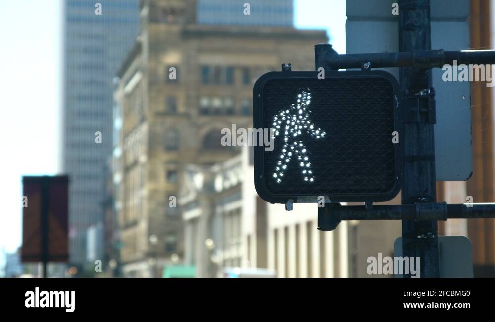 Cross walk sign Stock Videos & Footage - HD and 4K Video Clips - Alamy