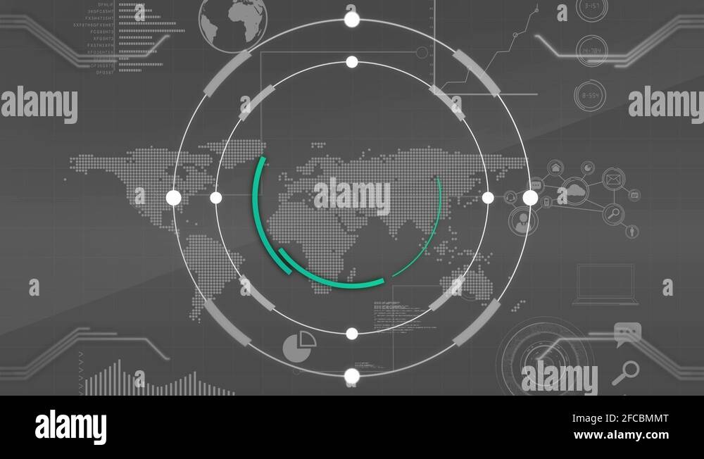 Rotating circles world map Stock Videos & Footage - HD and 4K Video ...