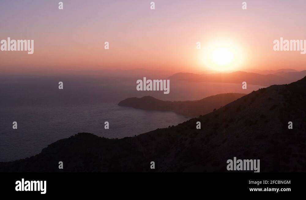 Sunset between mountains Stock Videos & Footage - HD and 4K Video Clips ...