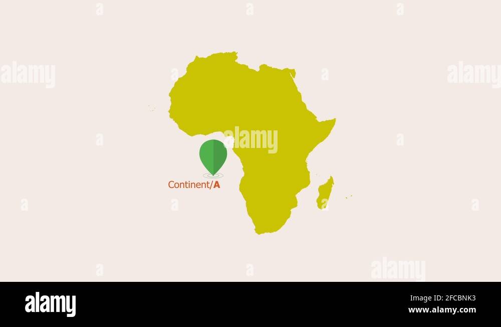 Political map of africa Stock Videos & Footage - HD and 4K Video Clips ...