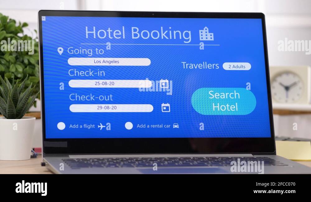 Hotel booking screen Stock Videos & Footage - HD and 4K Video Clips - Alamy