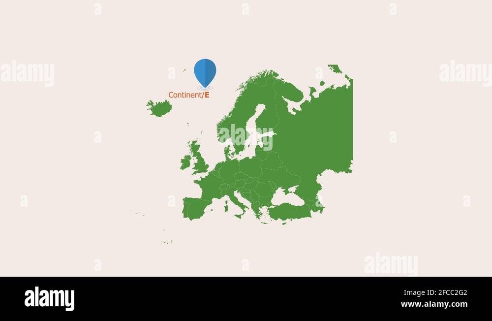 Continent europe map Stock Videos & Footage - HD and 4K Video Clips - Alamy