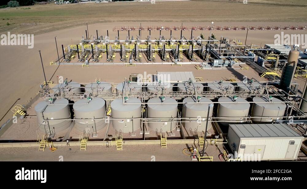 Hydraulic fracturing aerial Stock Videos & Footage - HD and 4K Video ...