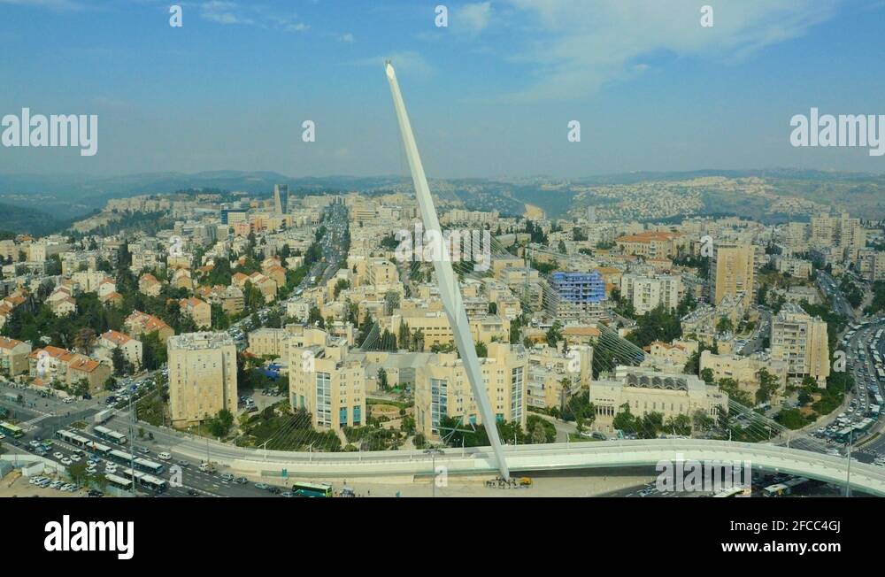Jerusalem chords bridge skyline Stock Videos & Footage - HD and 4K ...