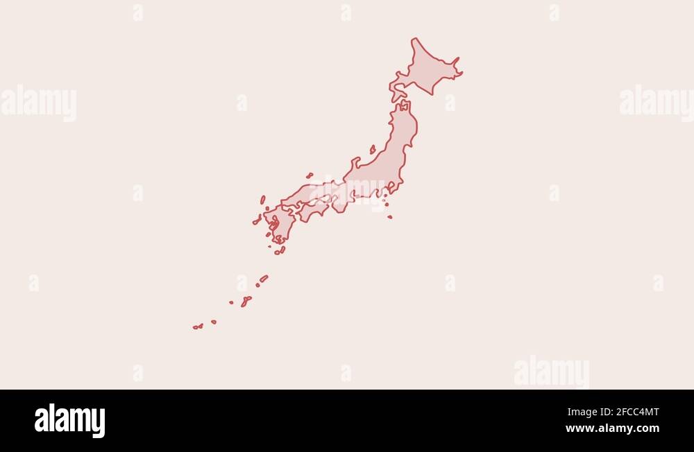 Japan asia map Stock Videos & Footage - HD and 4K Video Clips - Alamy