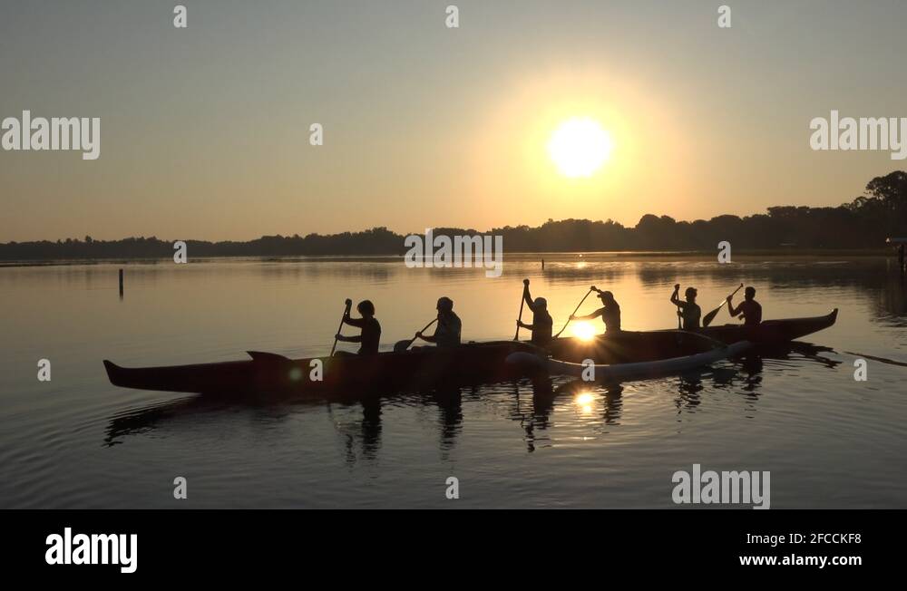 Outrigger canoe team Stock Videos & Footage - HD and 4K Video Clips - Alamy