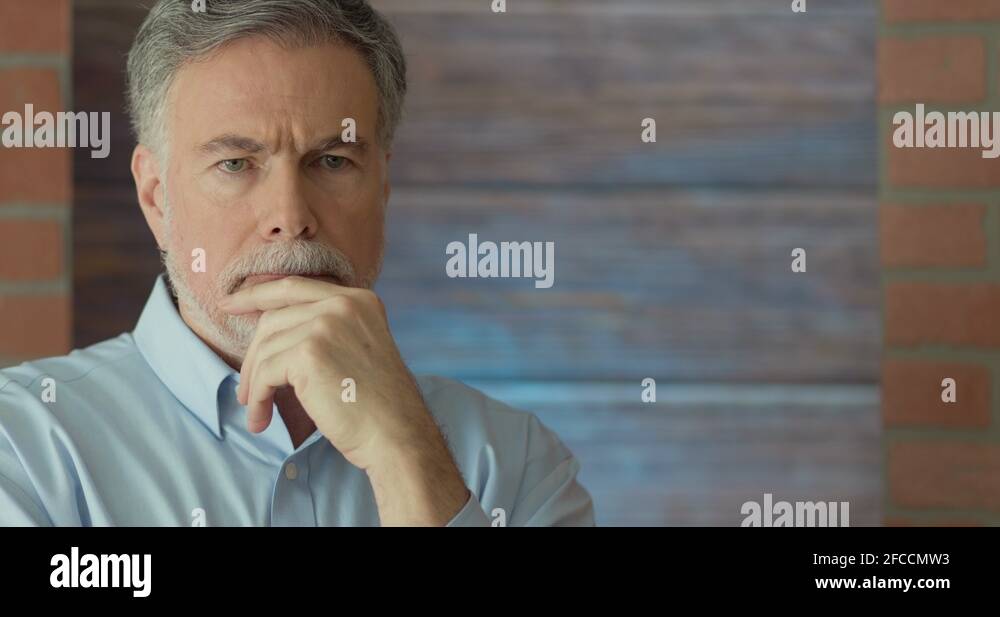 Thinking solemn contemplate Stock Videos & Footage - HD and 4K Video ...