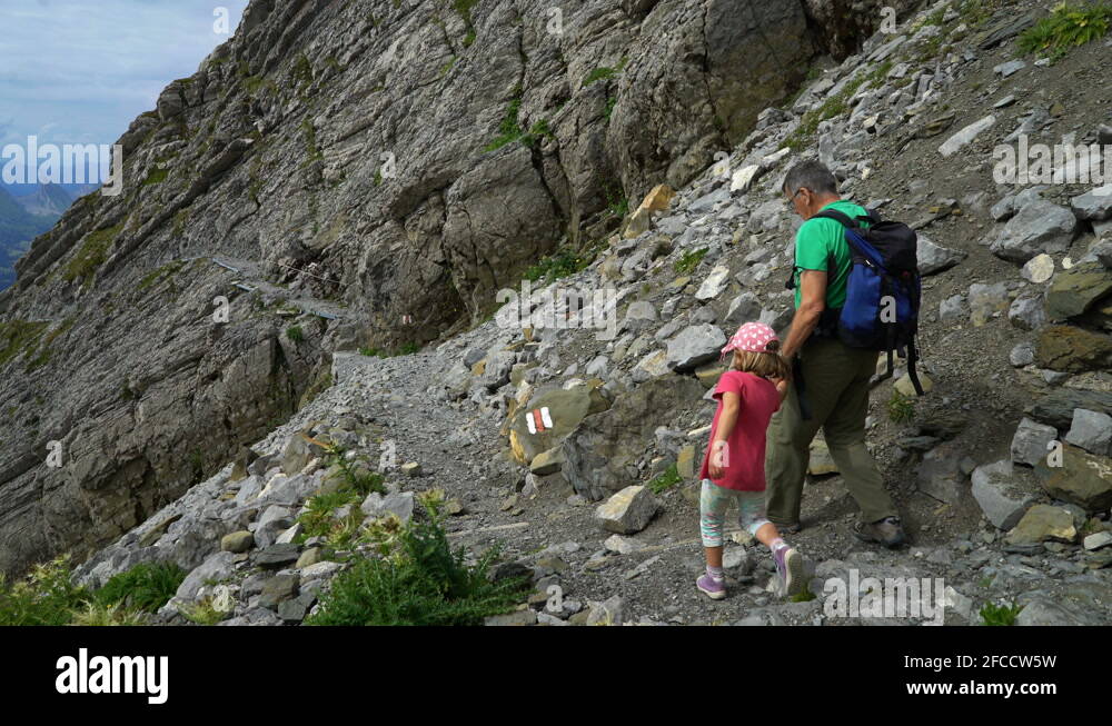 Father daughter hiking mountains Stock Videos & Footage - HD and 4K Video Clips - Alamy