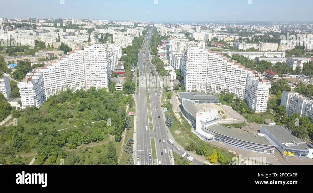 Gates of Chisinau, Concrete Buildings Moldova Stock Video Footage - Alamy