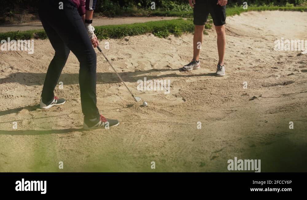 Golf sand bunker Stock Videos & Footage - HD and 4K Video Clips - Alamy