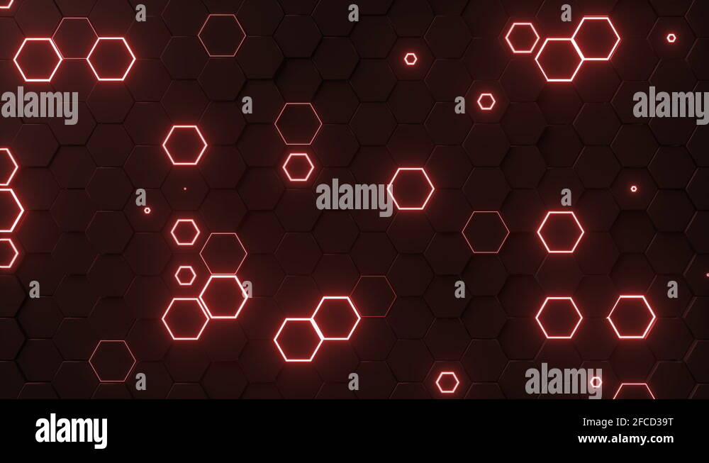 Red hexagon pattern Stock Videos & Footage - HD and 4K Video Clips - Alamy