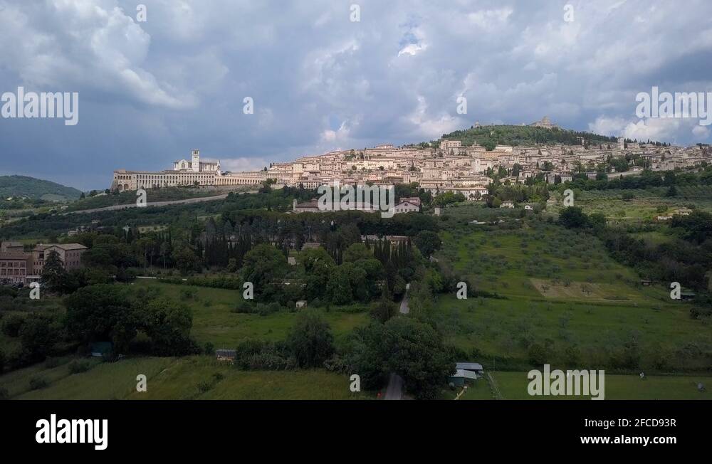 Assisi basilica francesco aerial Stock Videos & Footage - HD and 4K ...