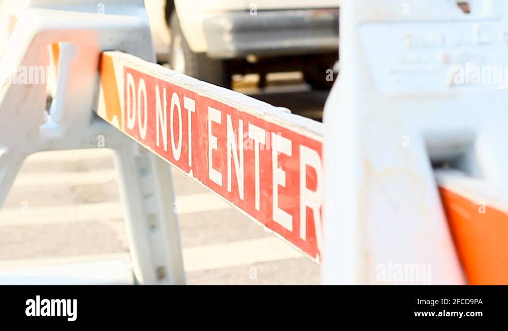 Barricade road Stock Videos & Footage - HD and 4K Video Clips - Alamy