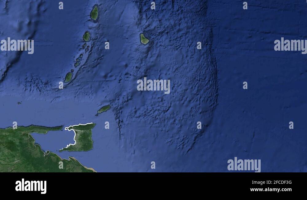 Trinidad and Tobago Flag and map animation Stock Video Footage - Alamy