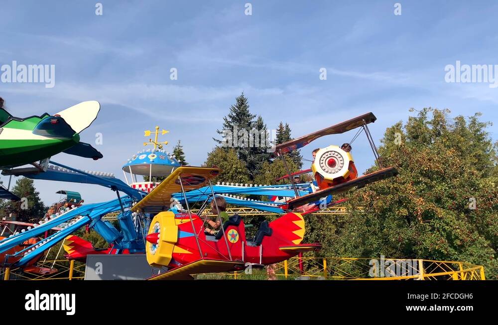 Merry go round airplane Stock Videos & Footage - HD and 4K Video Clips ...