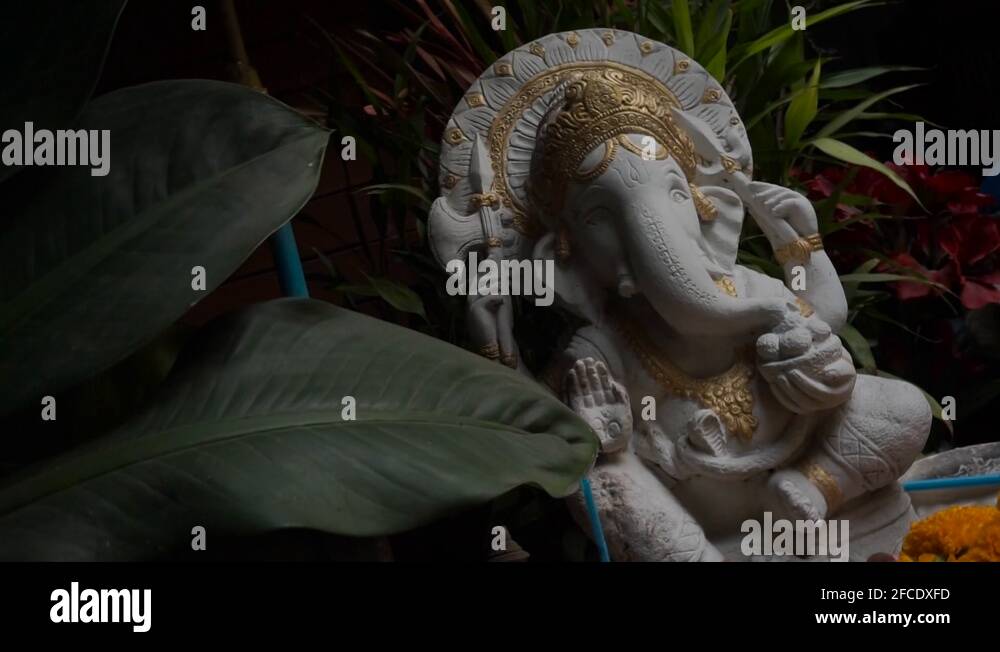 Elephant statue icon hindu temple Stock Videos & Footage - HD and 4K ...