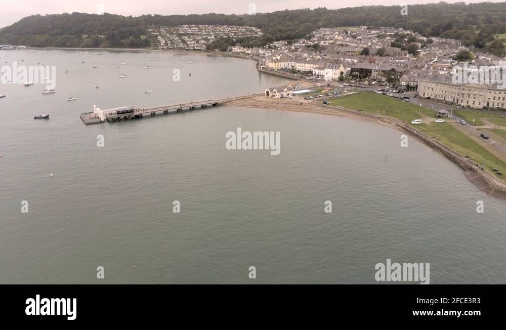 Beaumaris anglesey wales pier Stock Videos & Footage - HD and 4K Video ...