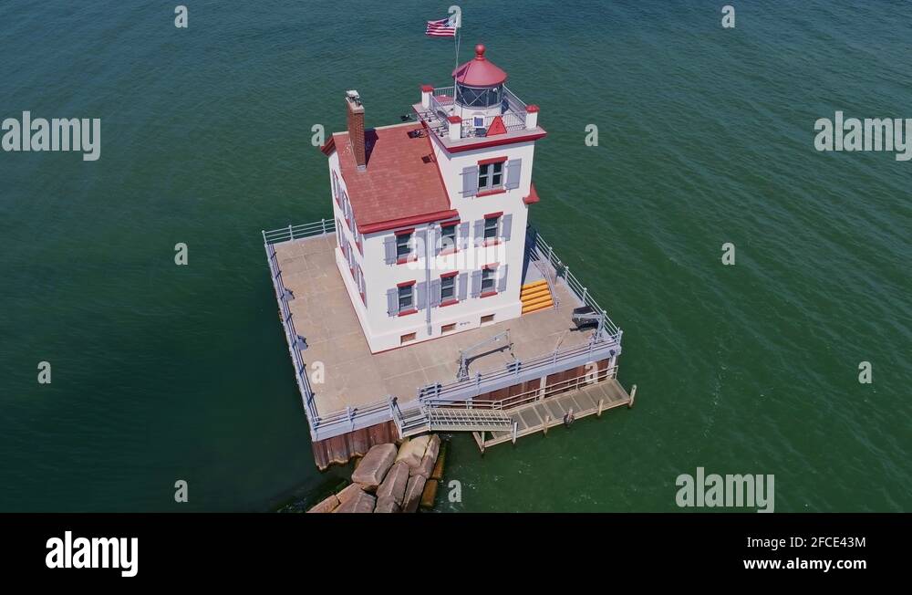 Lake erie lighthouse navigation tower Stock Videos & Footage - HD and ...