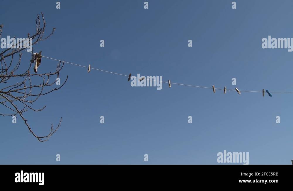Empty clothes line Stock Videos & Footage - HD and 4K Video Clips - Alamy