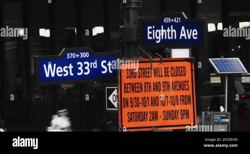 Walking street signs Stock Videos & Footage - HD and 4K Video Clips - Alamy