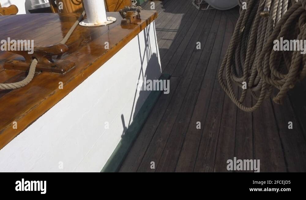 Rigging with sail of a sailing ship Stock Videos & Footage - HD and 4K ...