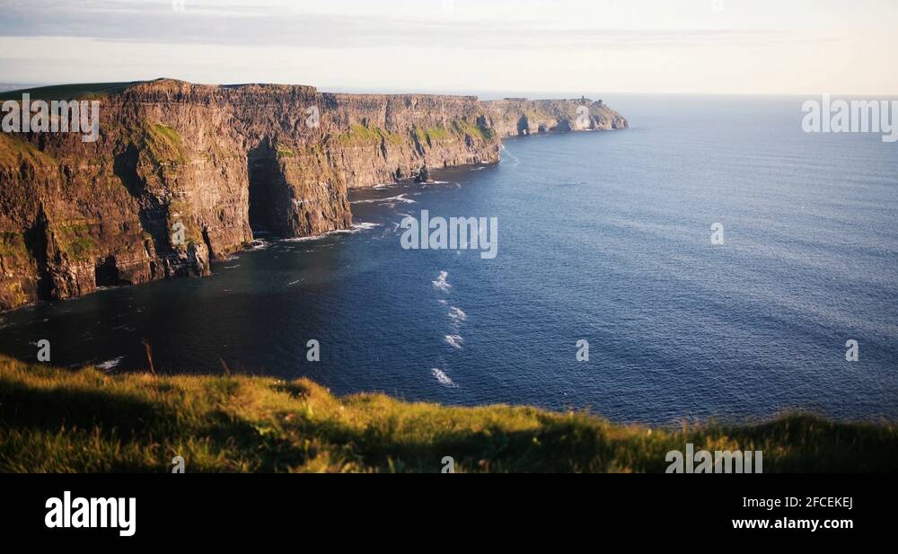 Sea cliffs sunset ireland Stock Videos & Footage - HD and 4K Video ...