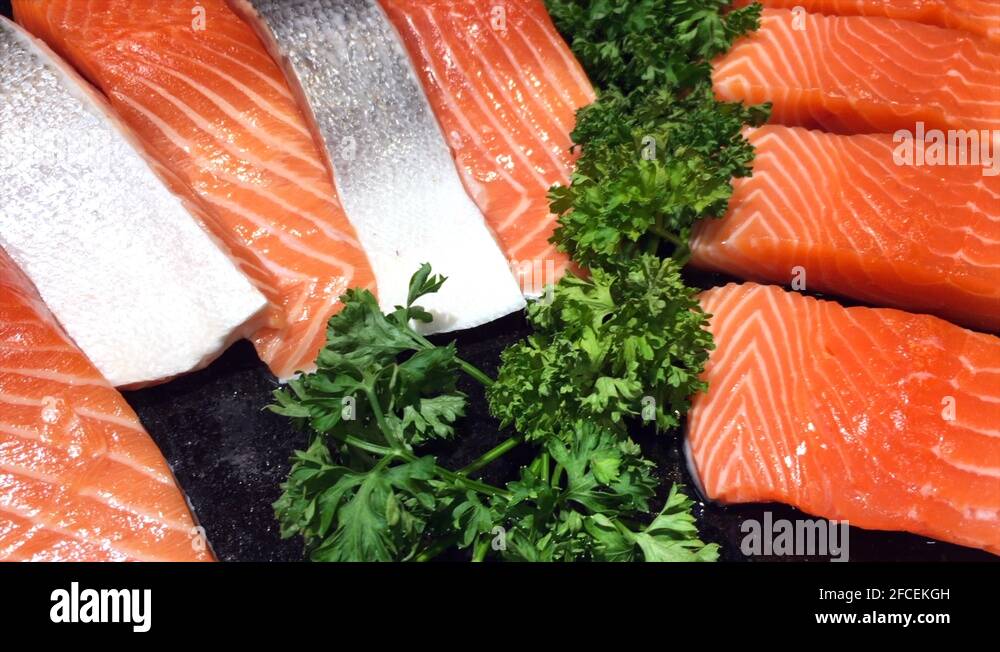 Red salmon flesh Stock Videos & Footage - HD and 4K Video Clips - Alamy